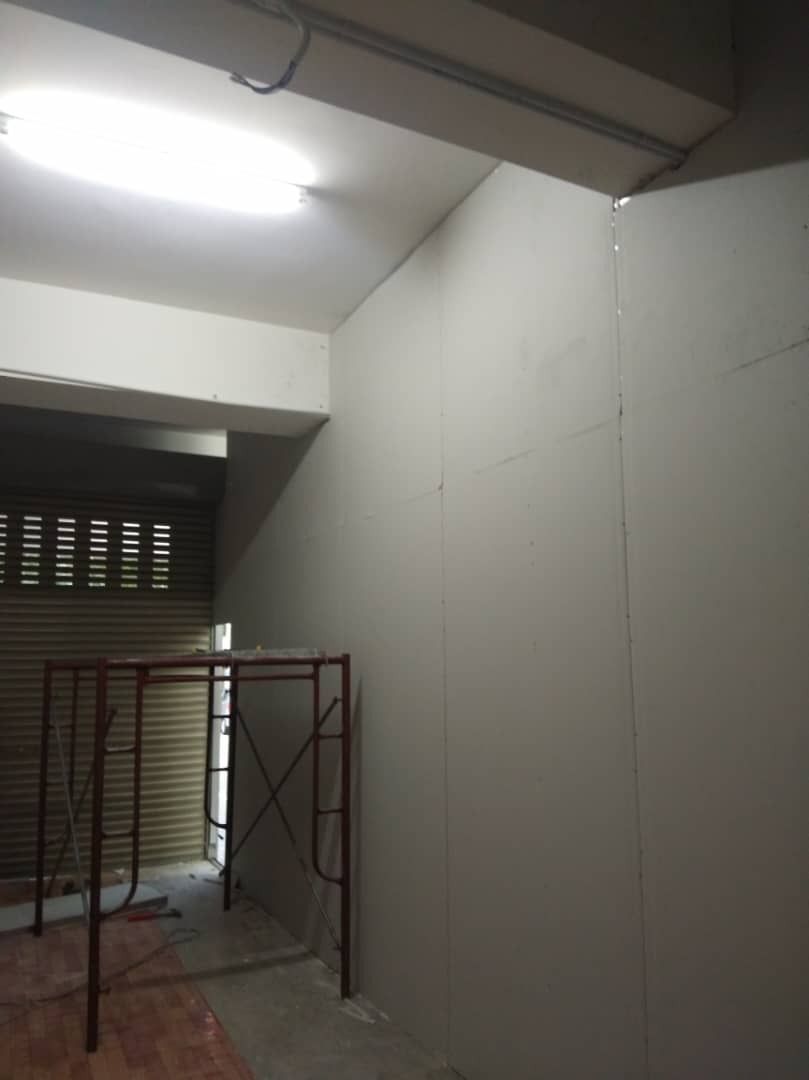 GYPSUM WALL PARTITION l pasang dinding pembahagi gypsum, Furniture ...
