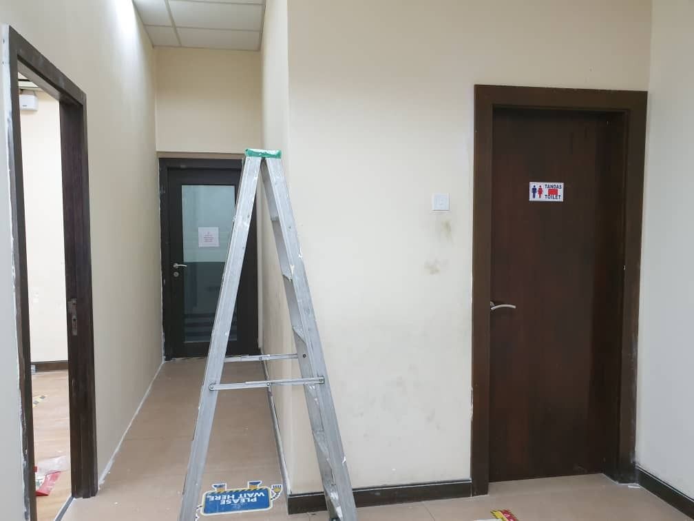 GYPSUM WALL PARTITION l pasang dinding pembahagi gypsum, Furniture ...