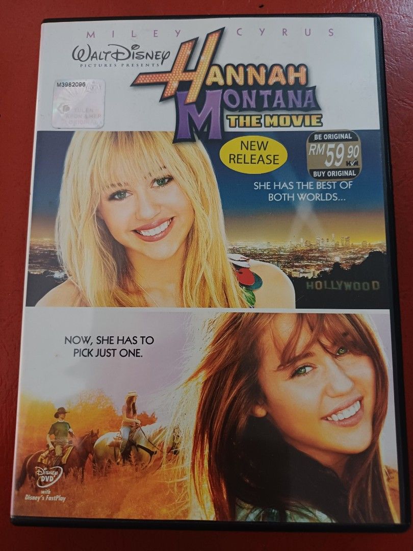 Hannah Montana The Movie - Disney Dvd, Hobbies & Toys, Music & Media ...