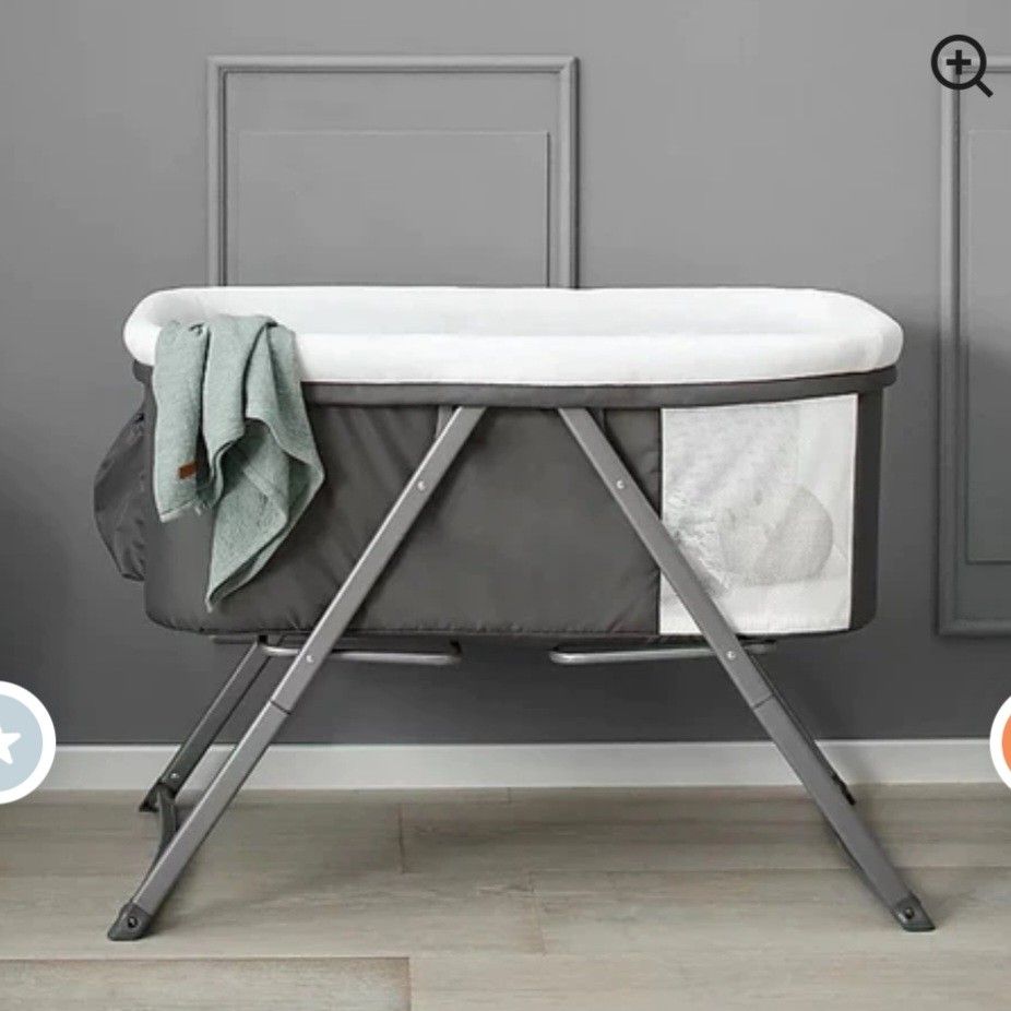 Hauck Baby Cot Travel Cot Rocking Cradle, Babies & Kids, Baby Nursery ...