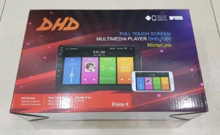 Head Unit Double Din Android 9 Inch DHD 7001 Universal Full HD ...