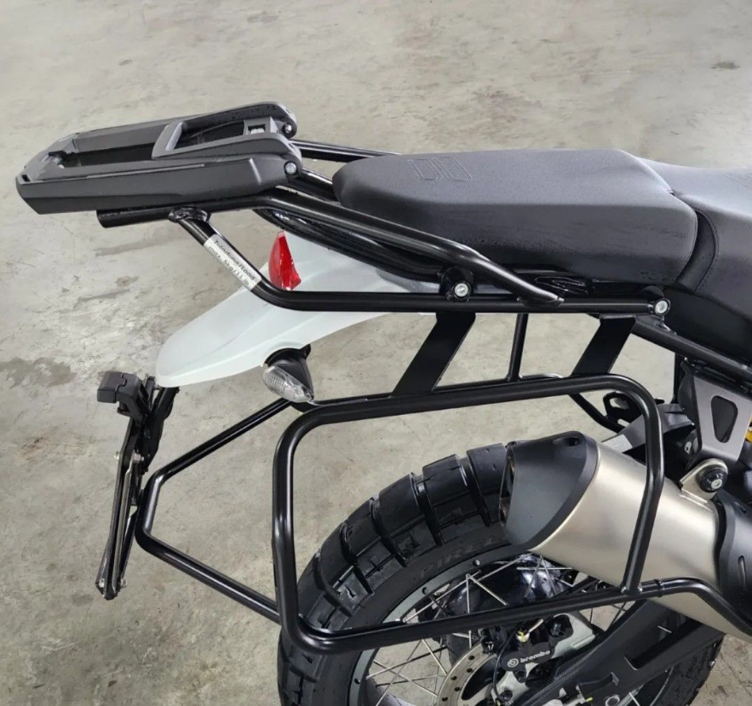 Hepco & Becker Top Box Rack (with Base Plate) for Ducati Desert X ...