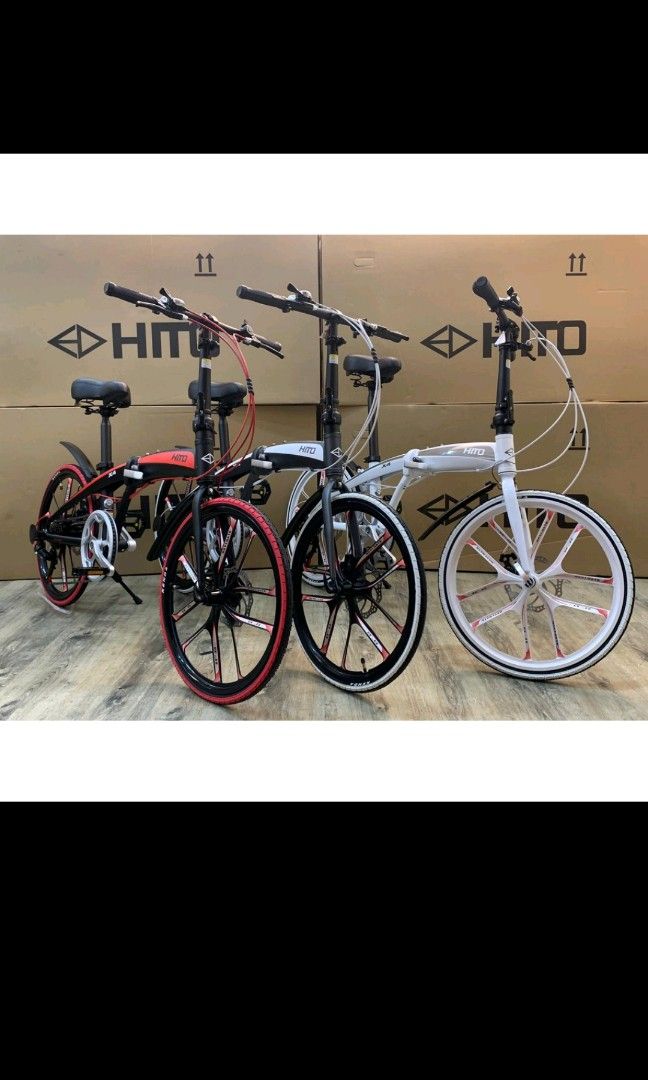 HITO X4 Pro 20 Inch Foldable Bike 7 Speed, Sports Equipment, Bicycles & Parts, Bicycles on Carousell
