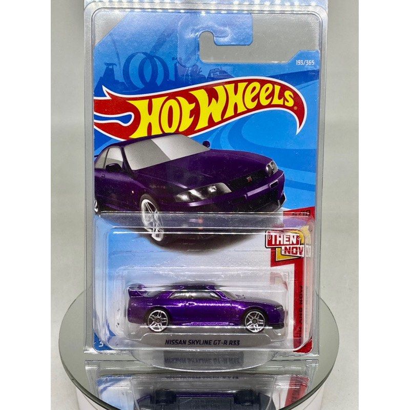 Hot Wheels NISSAN SKYLINE GT-R R33 Metallic Purple GTR Racing Sports 64 ...