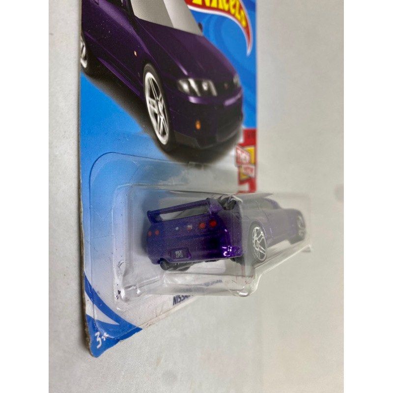 Hot Wheels NISSAN SKYLINE GT-R R33 Metallic Purple GTR Racing Sports 64 ...