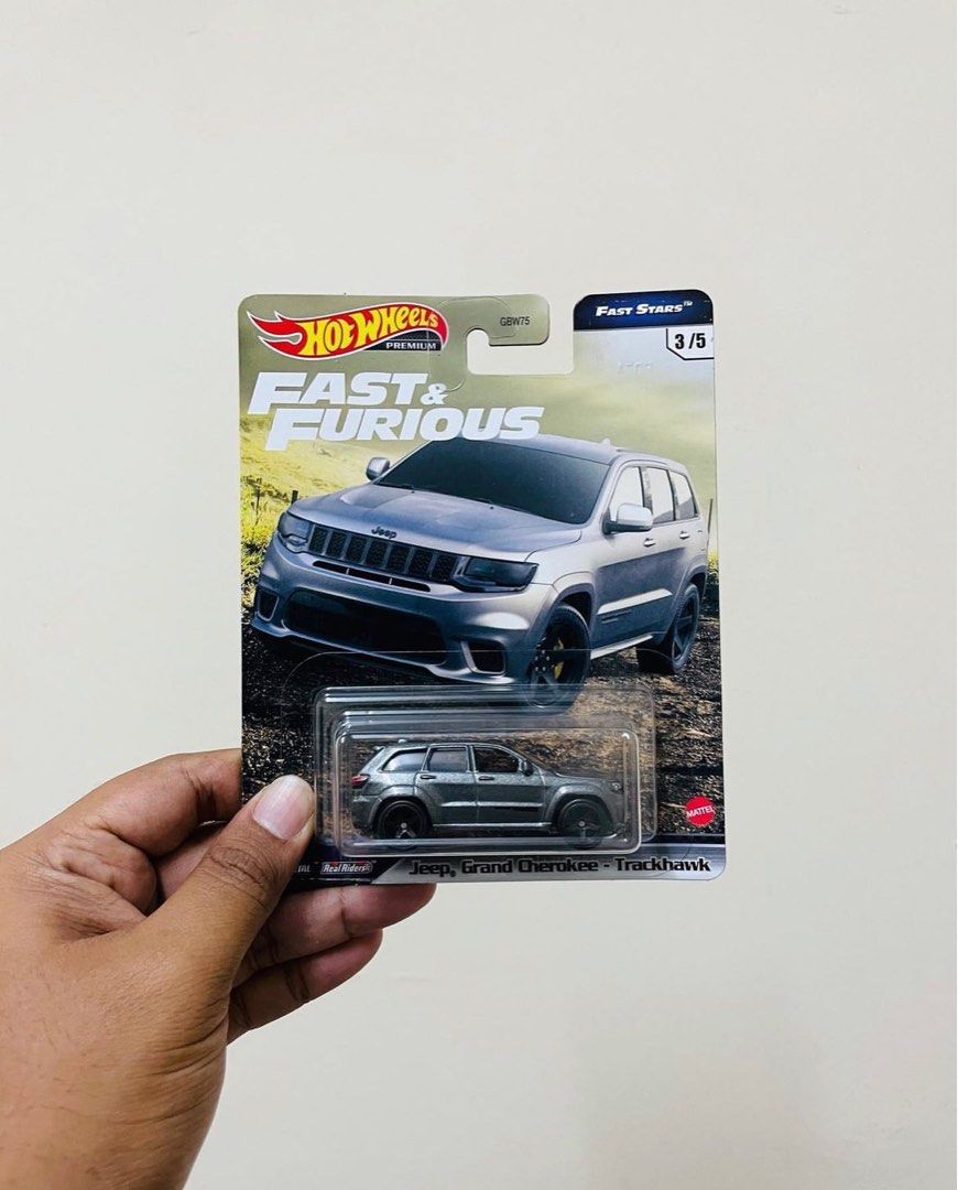 Hot Wheels Premium Fast Stars: Jeep Grand Cherokee - Trackhawk, Hobbies ...