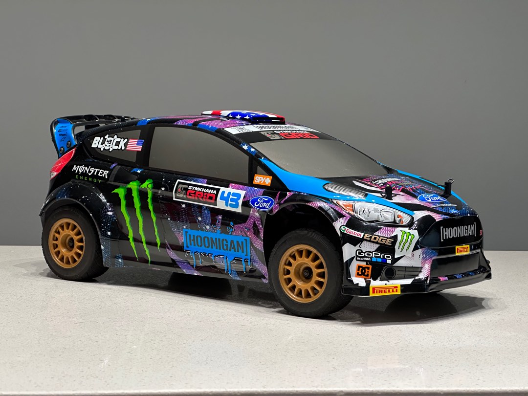 HPI Racing 1/8th WR8 Flux Rally with Subaru WRX and Ford Ken Block Hoonigan, Hobbies & Toys ...