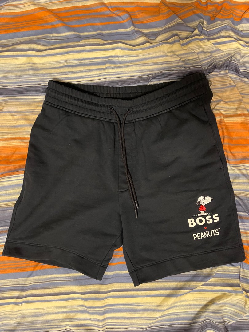 Hugo Boss X Peanuts Cotton-Terry Shorts on Carousell