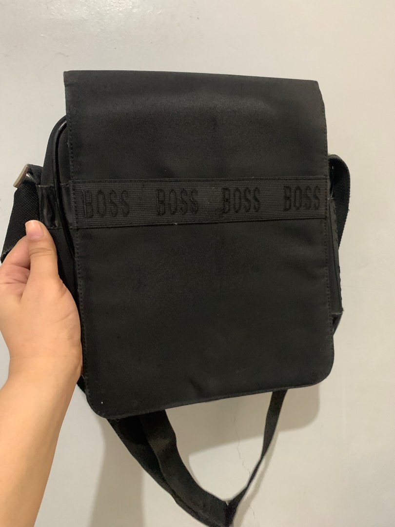 Hugo Boss(OFF) Sling Bag 10x10, Men's Fashion, Bags, Sling Bags on ...