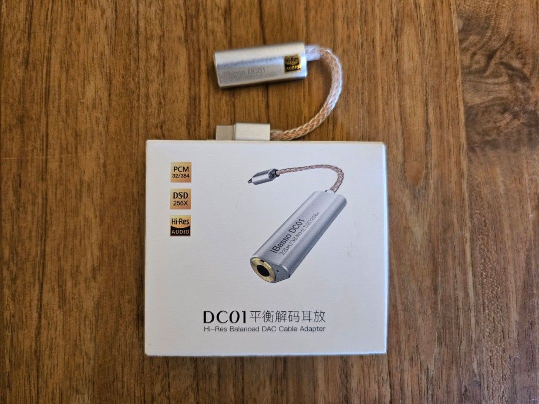 Ibasso dc01 usb dac dongle, Audio, Portable Audio Accessories on Carousell