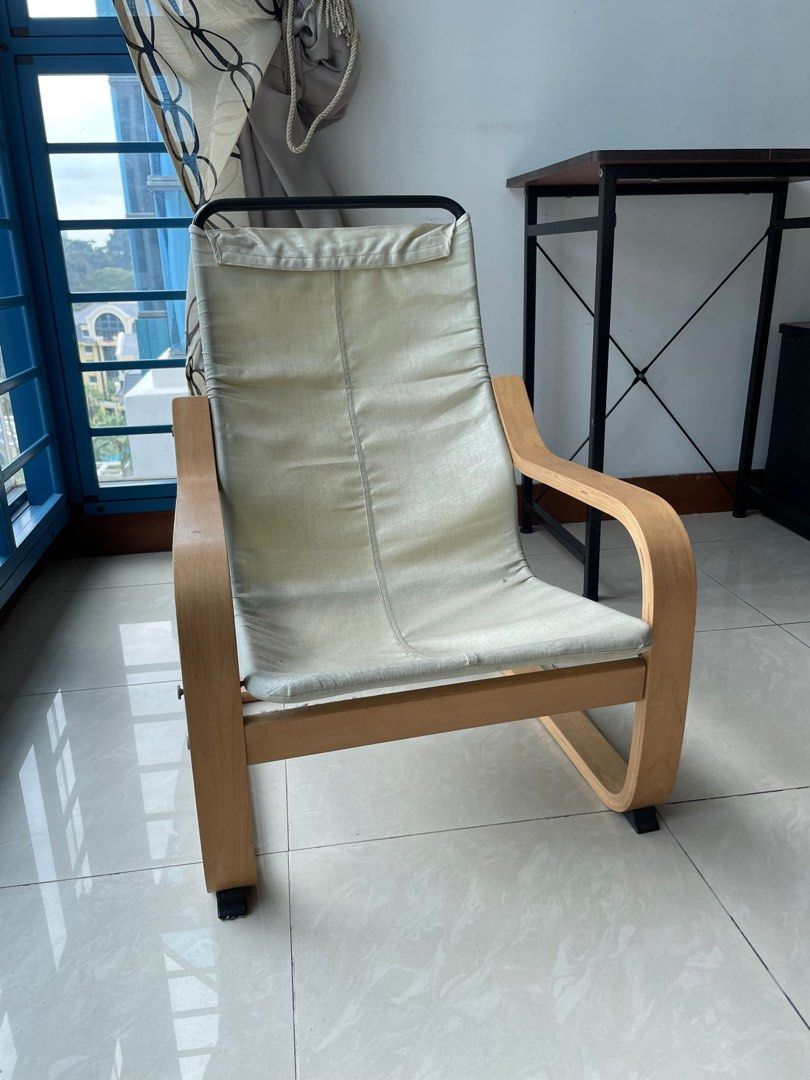 Ikea Poang Chair kids, Furniture & Home Living, Furniture, Chairs on ...