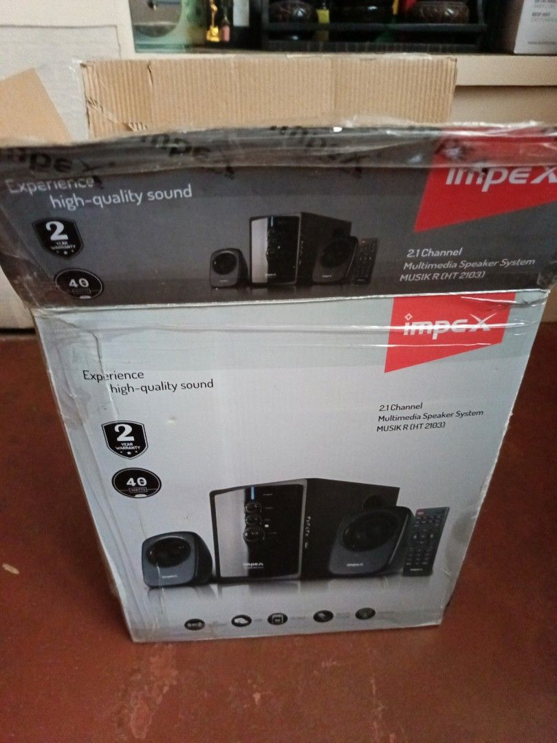 Impex multimedia speaker system, Audio, Soundbars, Speakers ...