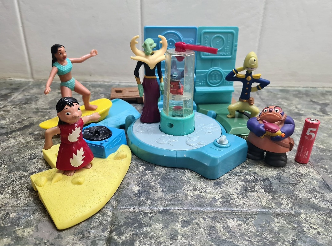 LILO AND STICH LOT - 2002 McDonald's Disney Happy Meal Toy on Carousell
