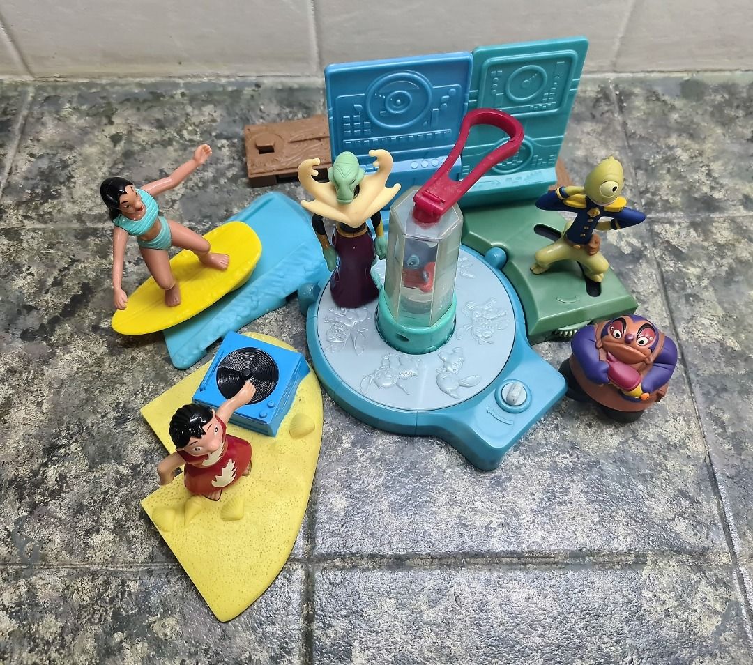 LILO AND STICH LOT - 2002 McDonald's Disney Happy Meal Toy on Carousell