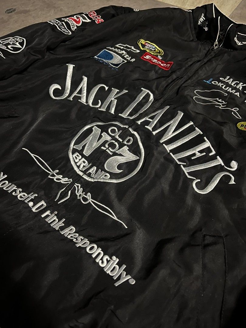 Jack Daniels racing jacket, Men's Fashion, Coats, Jackets and Outerwear ...