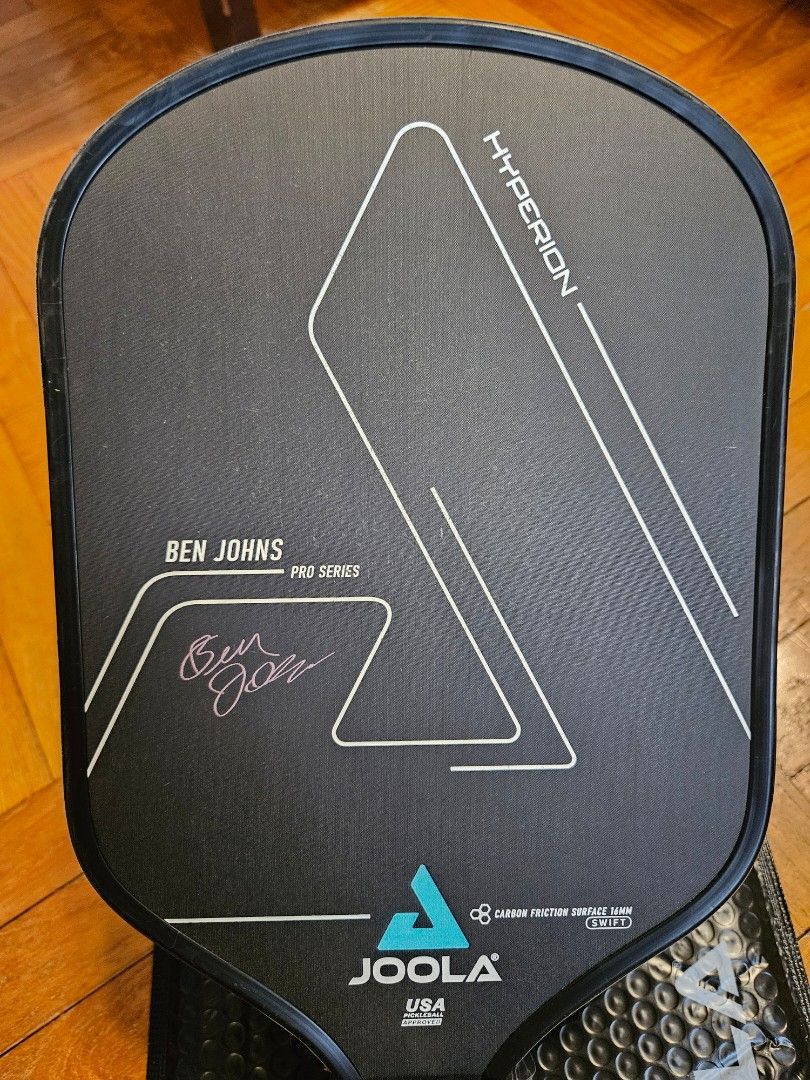 Joola Ben Johns Hyperion CFS 16 Swift Pickleball Paddle, Sports ...