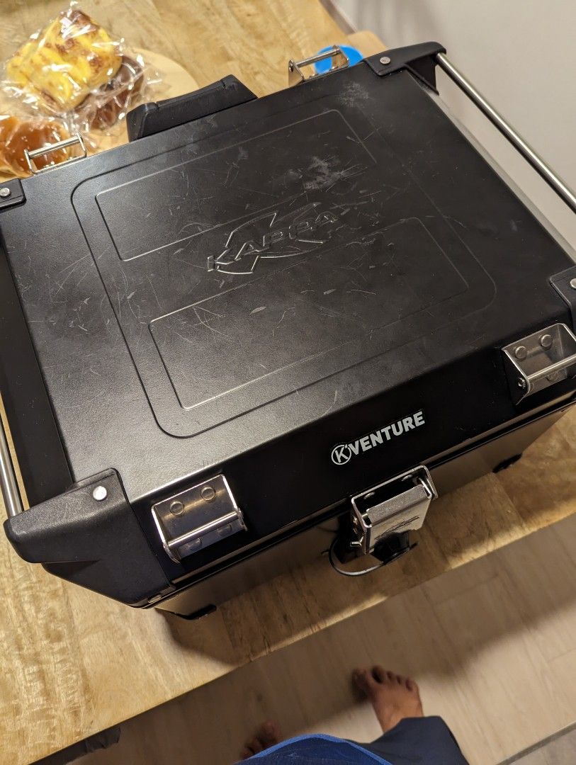 Kappa KVenture 48L Top Box, Motorcycles, Motorcycle Accessories on ...