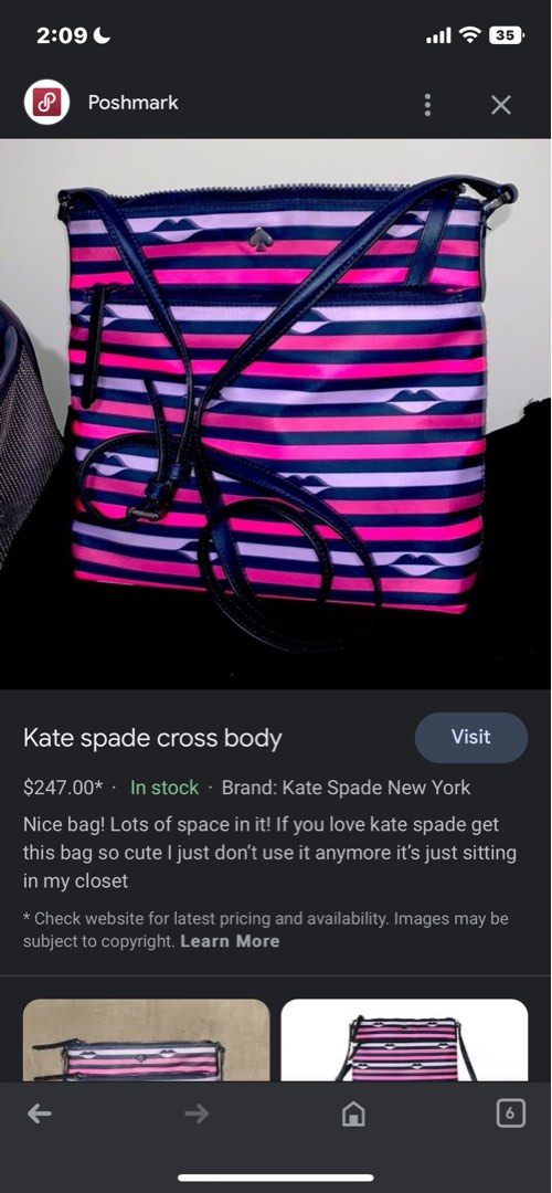 Kate Spade cross body bag, Luxury, Bags & Wallets on Carousell