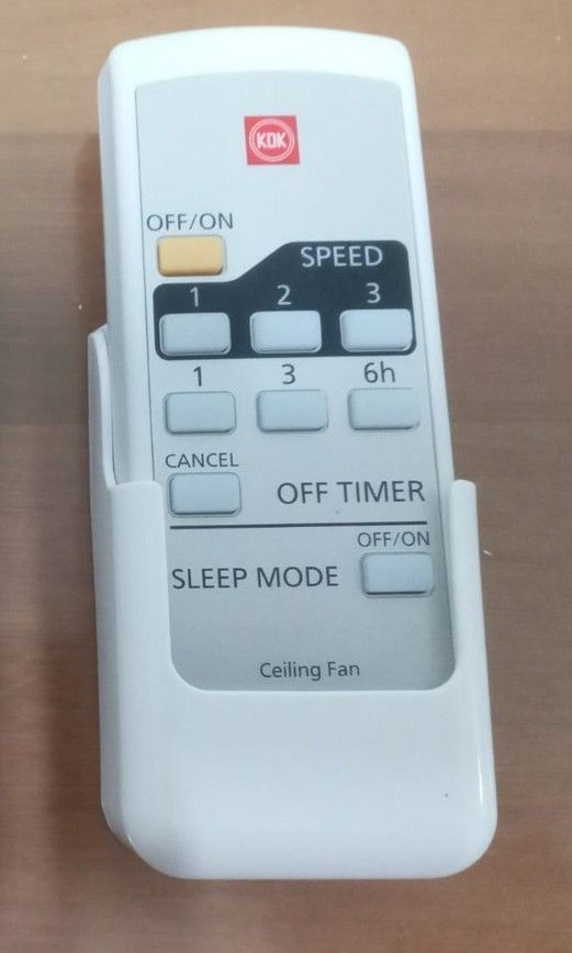 KDK M11SU Ceiling Fan Original Remote, TV & Home Appliances, Other Home ...