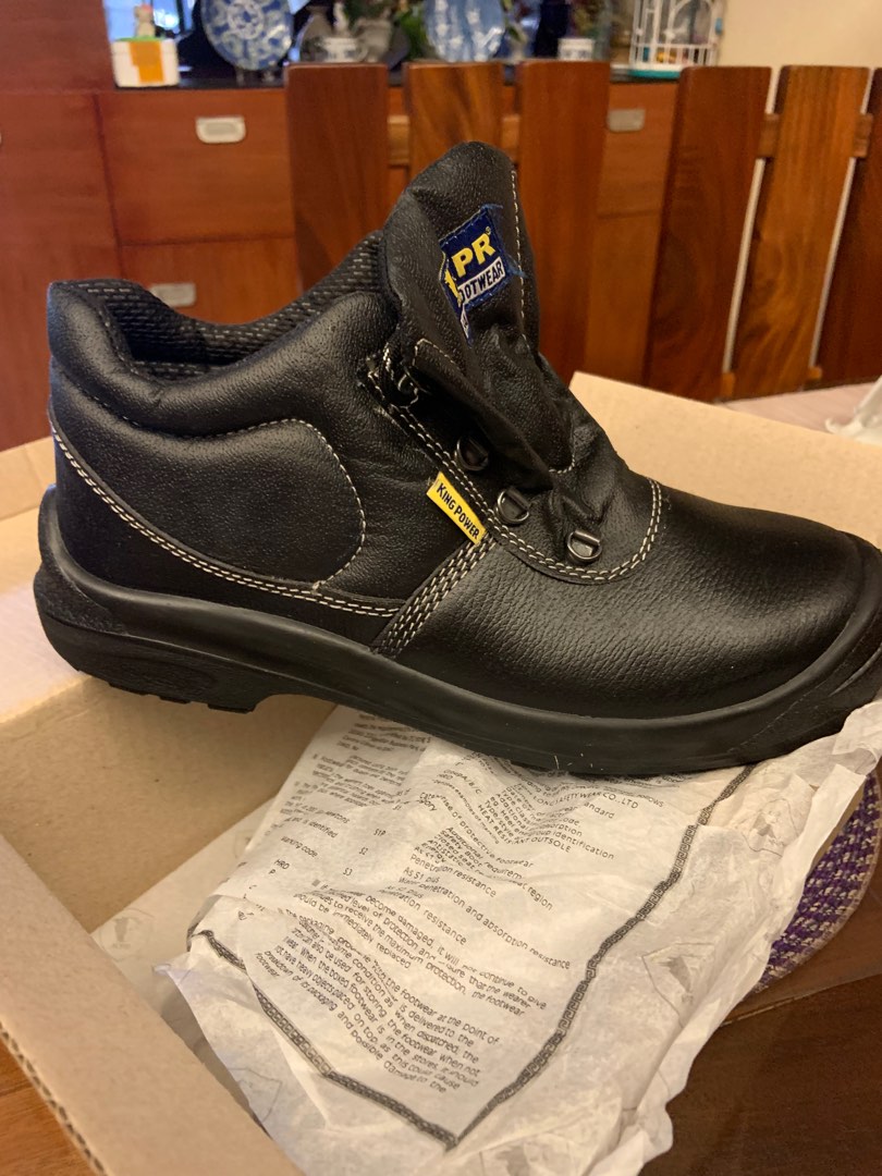 King Power Safety Shoes, Men's Fashion, Footwear, Dress Shoes on Carousell
