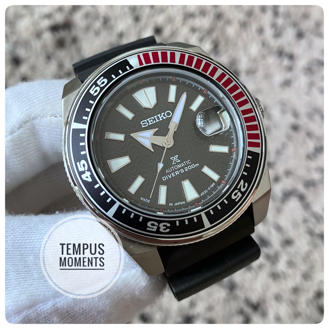 King Samurai custom build watch - Seiko mod , Men's Fashion, Watches ...
