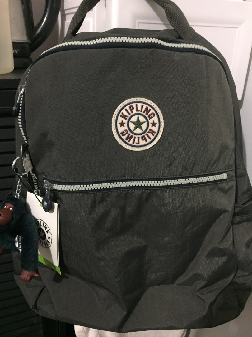 Kipling shelden filed green varsity2 360, Women's Fashion, Bags ...