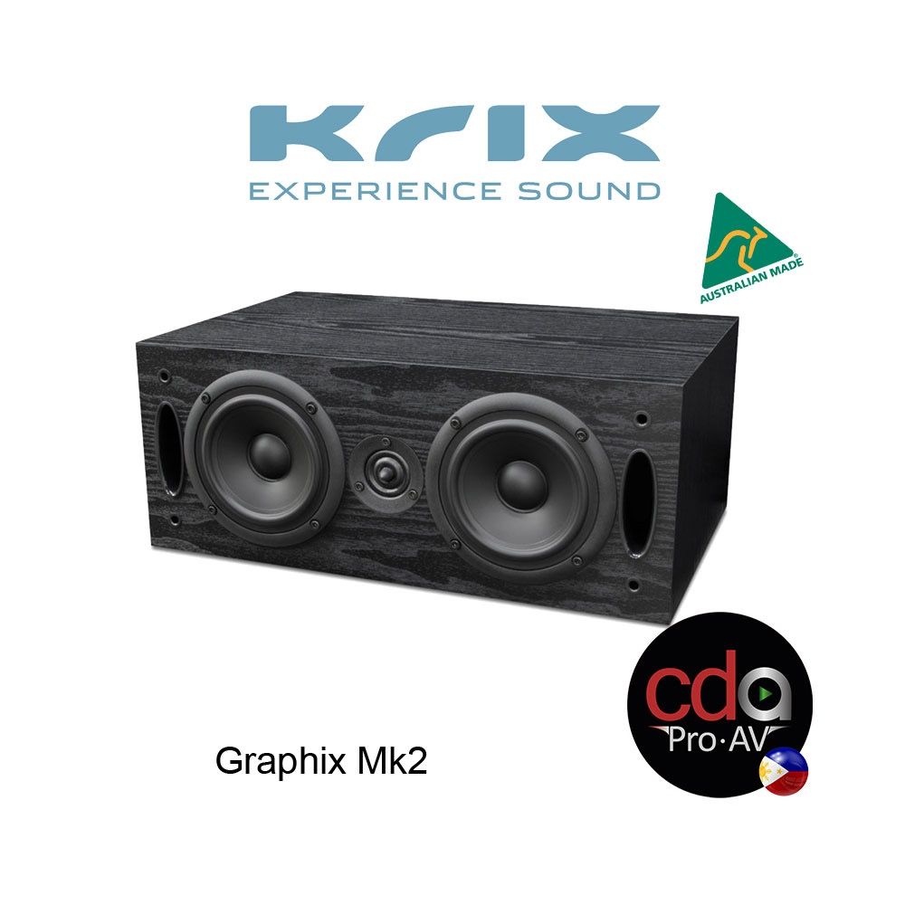 Krix Graphix Mk2 Centre Speaker - Each on Carousell