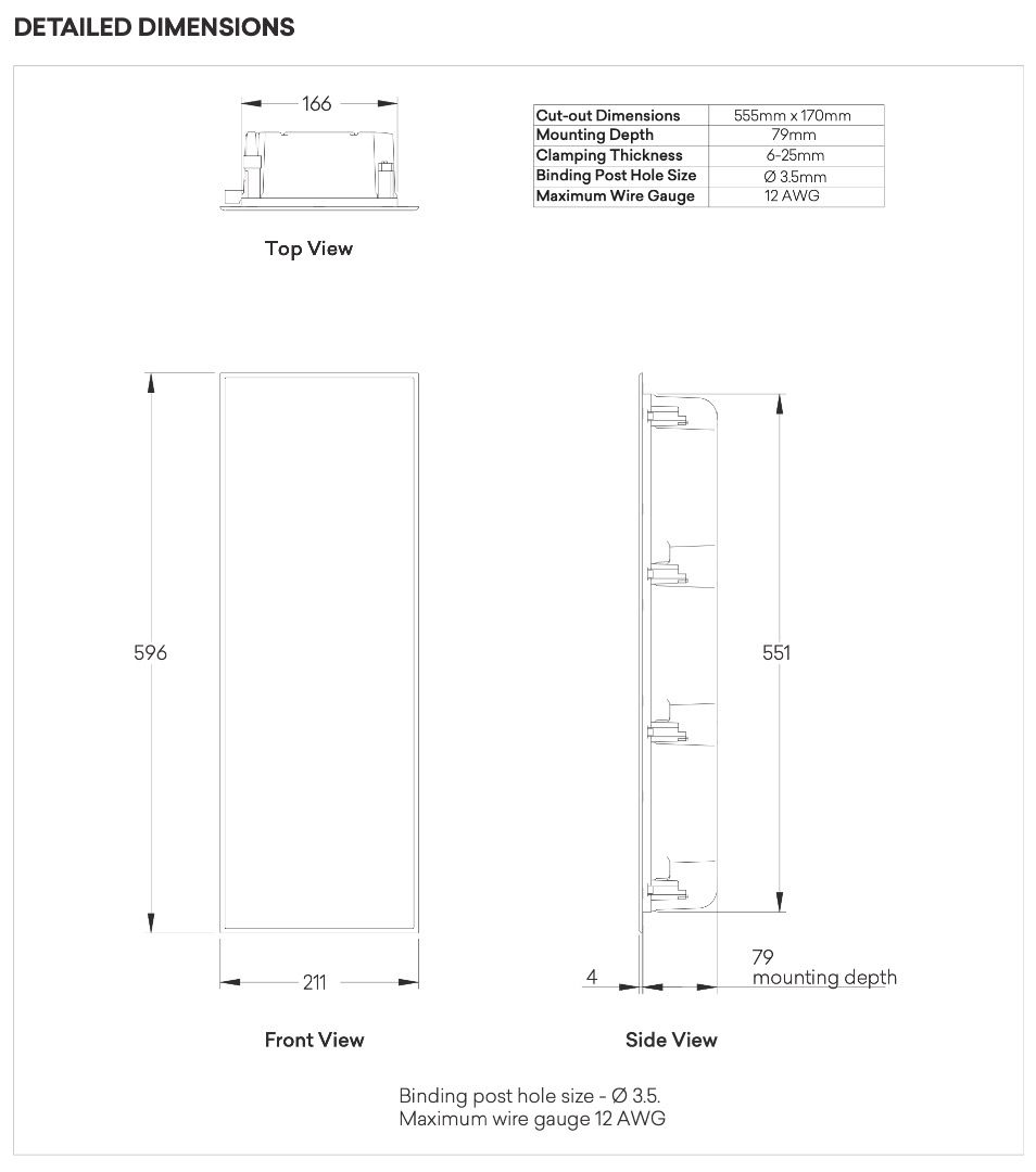 Krix IW-50 In-Wall Speaker - Each on Carousell