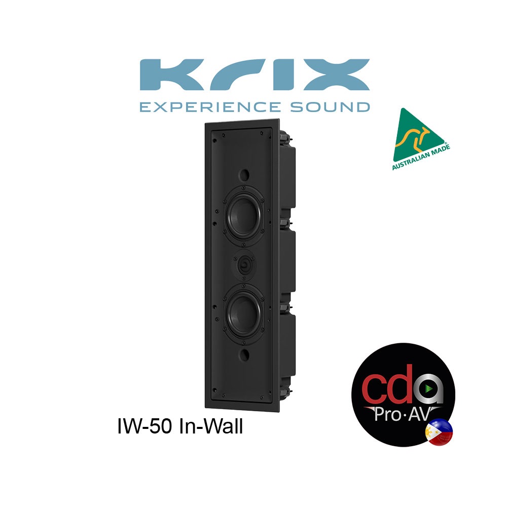 Krix IW-50 In-Wall Speaker - Each on Carousell