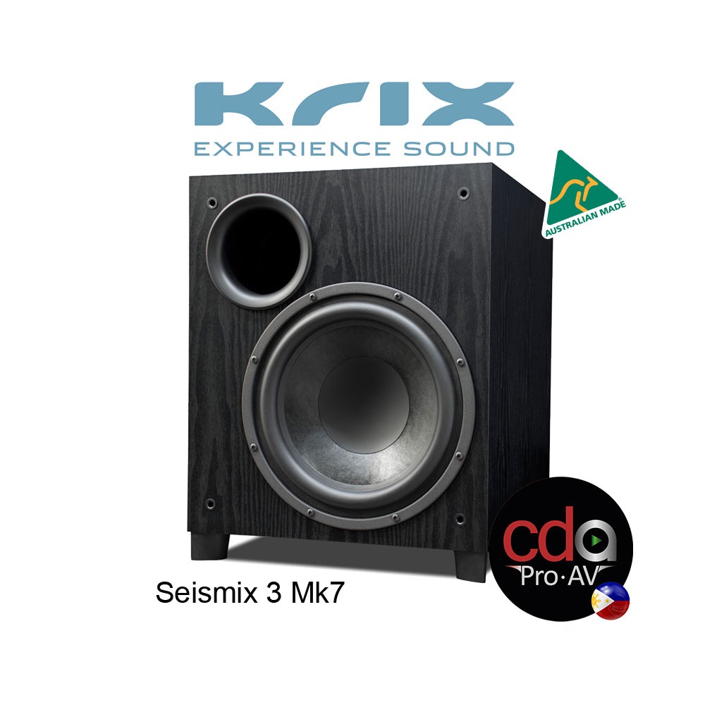 Krix Seismix 3 Mk7 Active Subwoofer - Each on Carousell