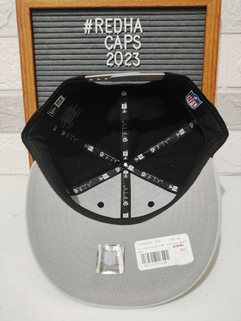 LAS VEGAS RAIDERS SCRIPT BY NEW ERA, Men's Fashion, Watches ...