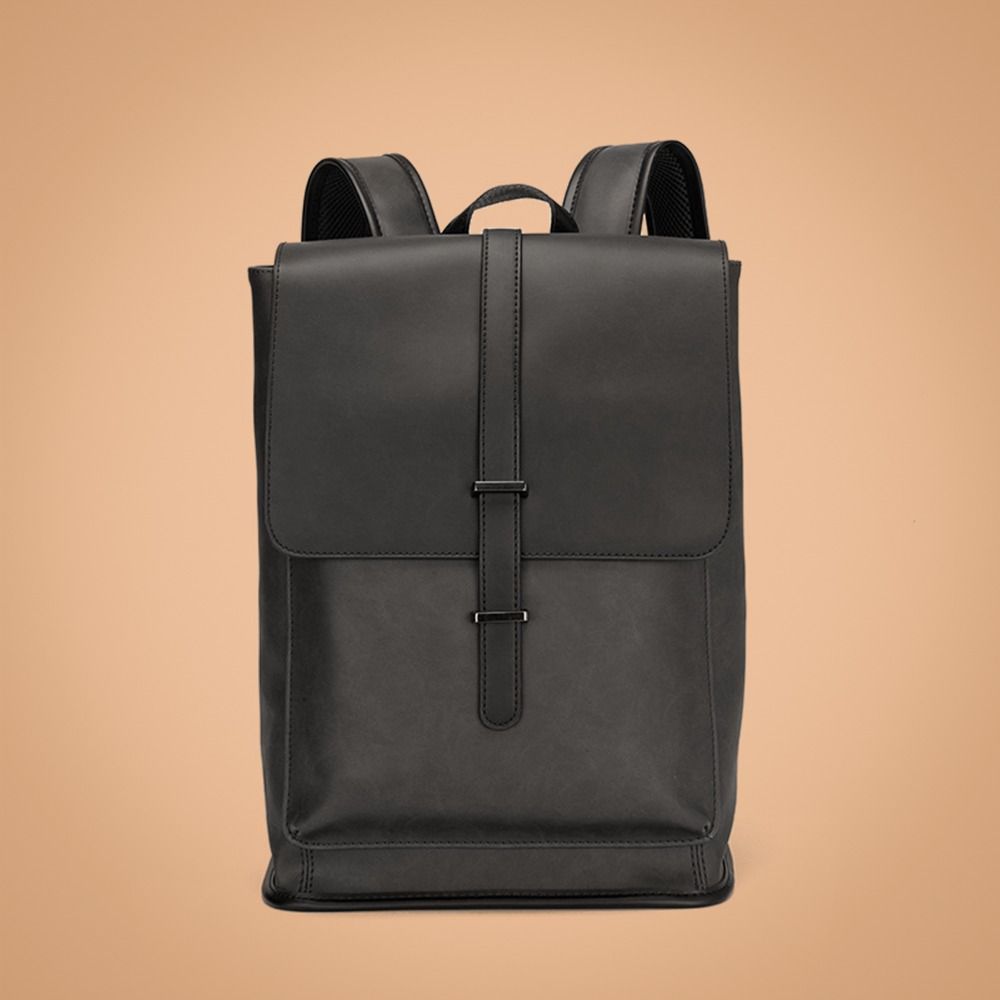 Leatherette Backpack - BPB, Men's Fashion, Bags, Backpacks on Carousell