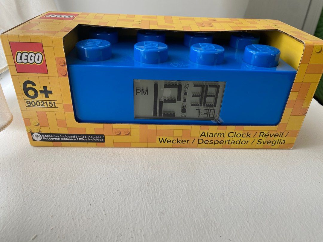 LEGO alarm clock - BNIB, Hobbies & Toys, Toys & Games on Carousell