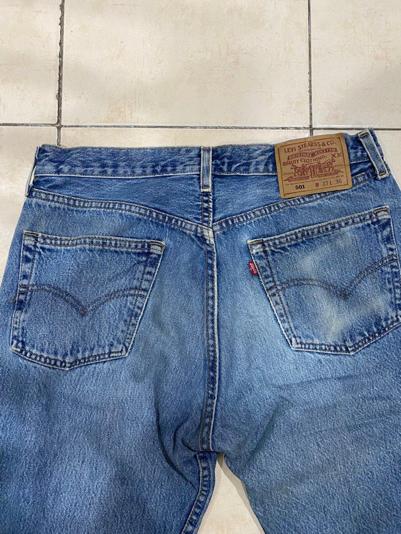 Levis 501 usa, Men's Fashion, Bottoms, Jeans on Carousell