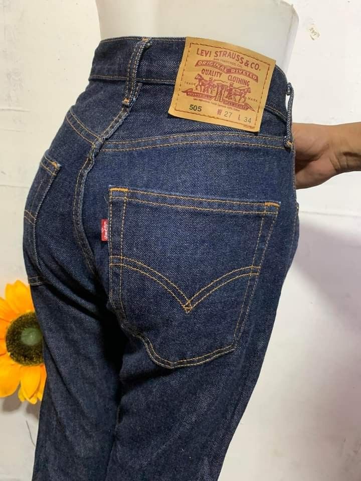 LEVI'S 505 women's, Women's Fashion, Bottoms, Jeans on Carousell