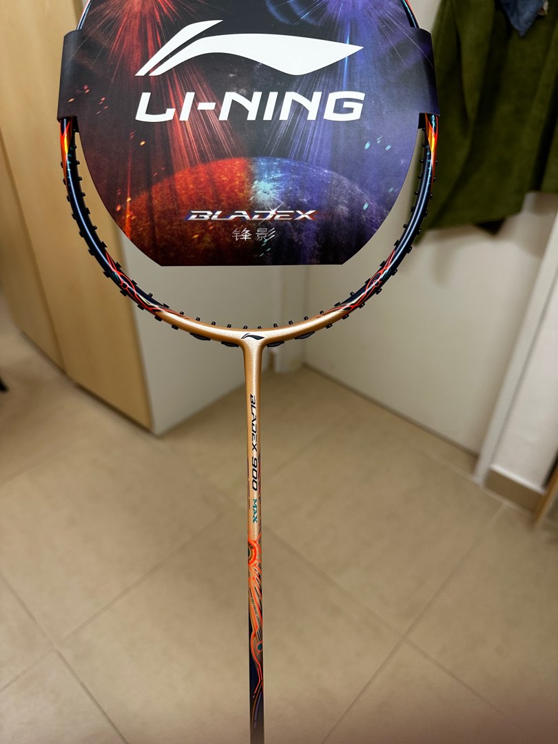 Lining bladex 900 sun, Sports Equipment, Sports & Games, Racket & Ball ...