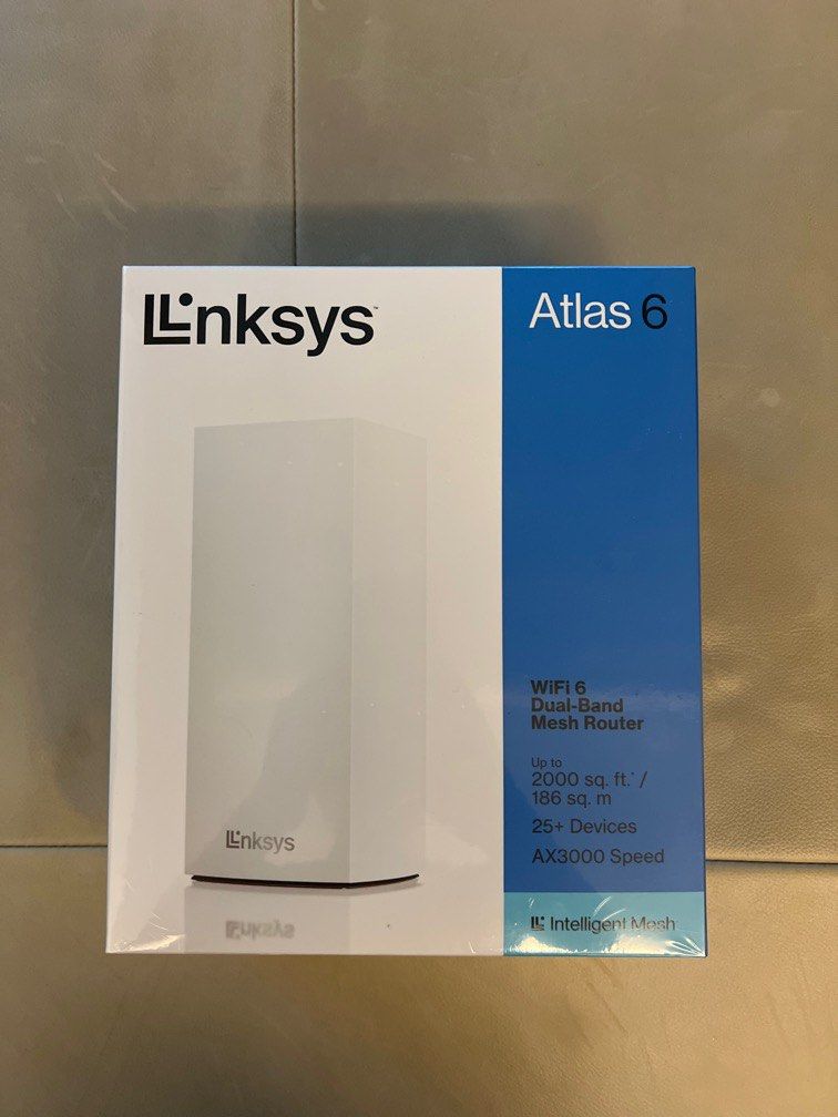 Linksys Atlas 6 Wifi Router AX3000, Computers & Tech, Parts & Accessories, Networking on Carousell