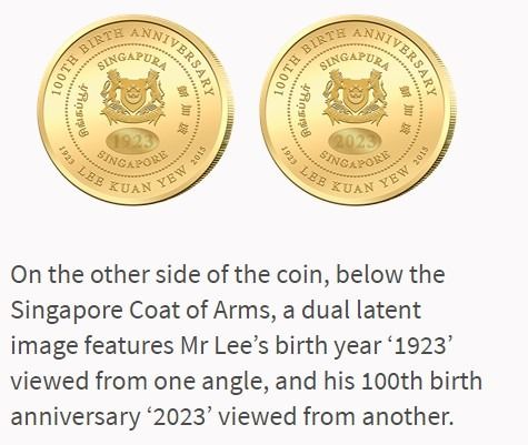 LKY 100 years commemorative $10 coin, Hobbies & Toys, Memorabilia ...