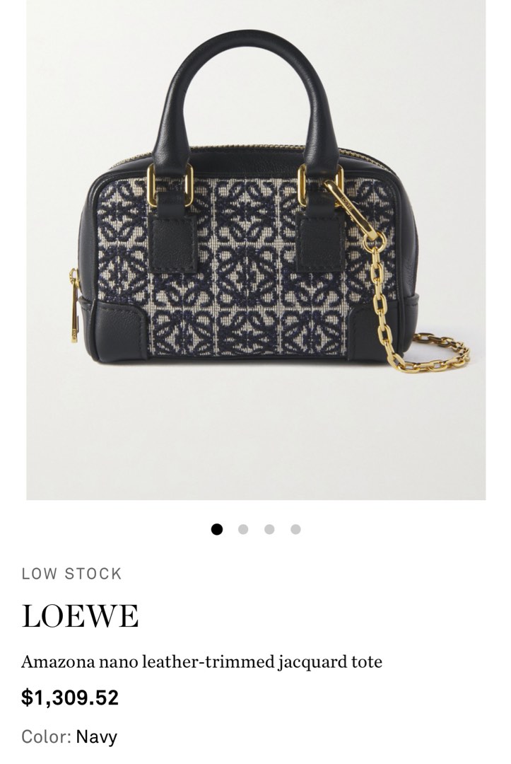 LOEWE Amazona Nano Tote, Luxury, Bags & Wallets on Carousell