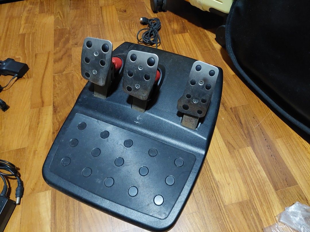 Logitech G27 Car Racing Simulator, Video Gaming, Gaming Accessories ...