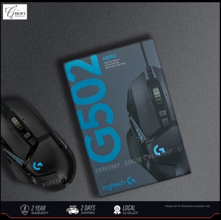 Logitech G502 HERO RGB Gaming Mouse with tuneable weight JL2459 ...