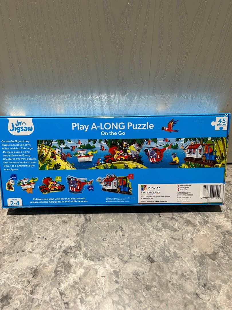 Long Puzzle for kids (motor skills), Hobbies & Toys, Toys & Games on ...