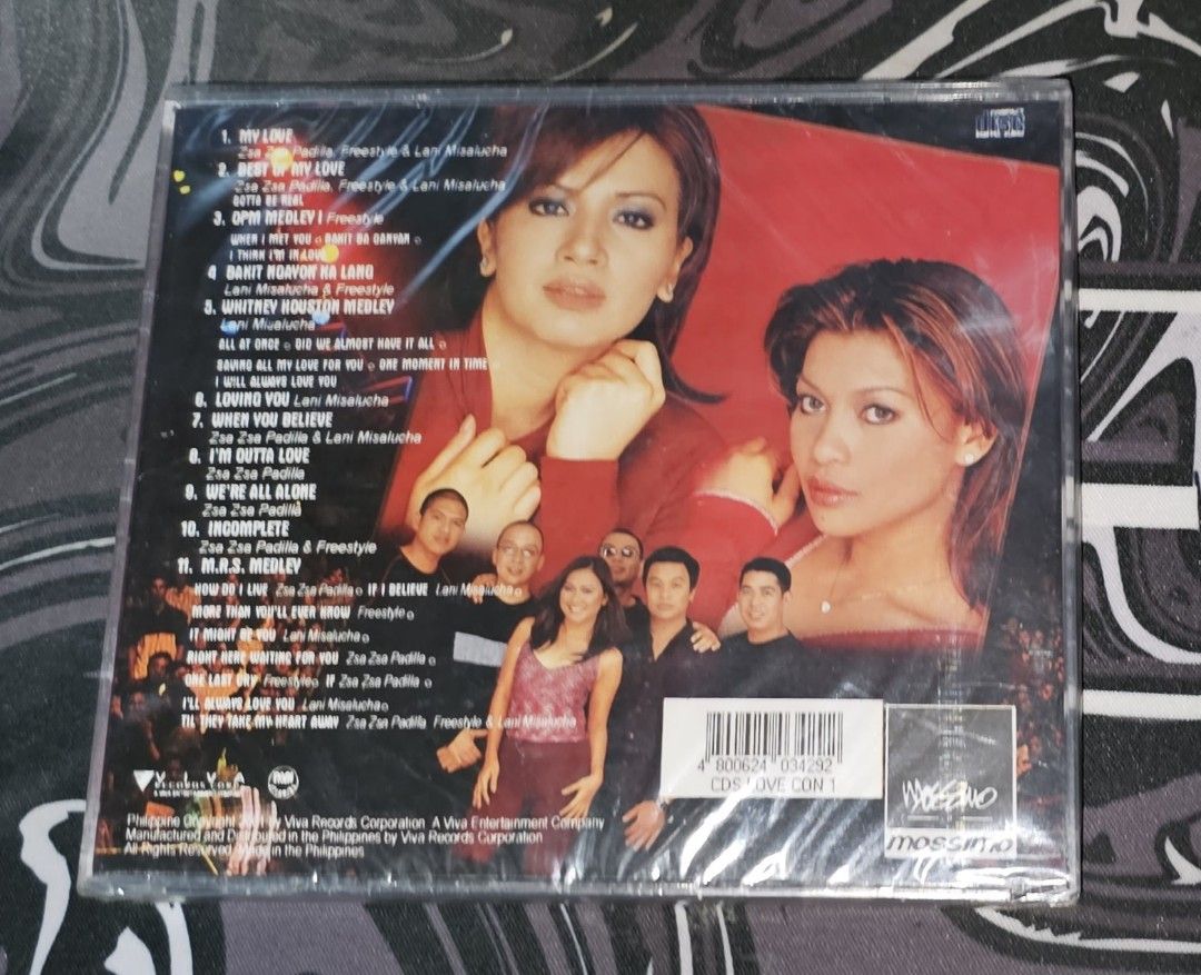 Love Concert - The Album Vol 1 - Zsa Zsa Freestyle Melanie - OPM Pinoy ...