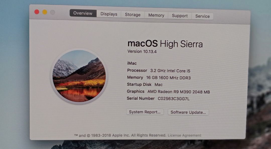 MacOS high sierra, Computers & Tech, Desktops on Carousell