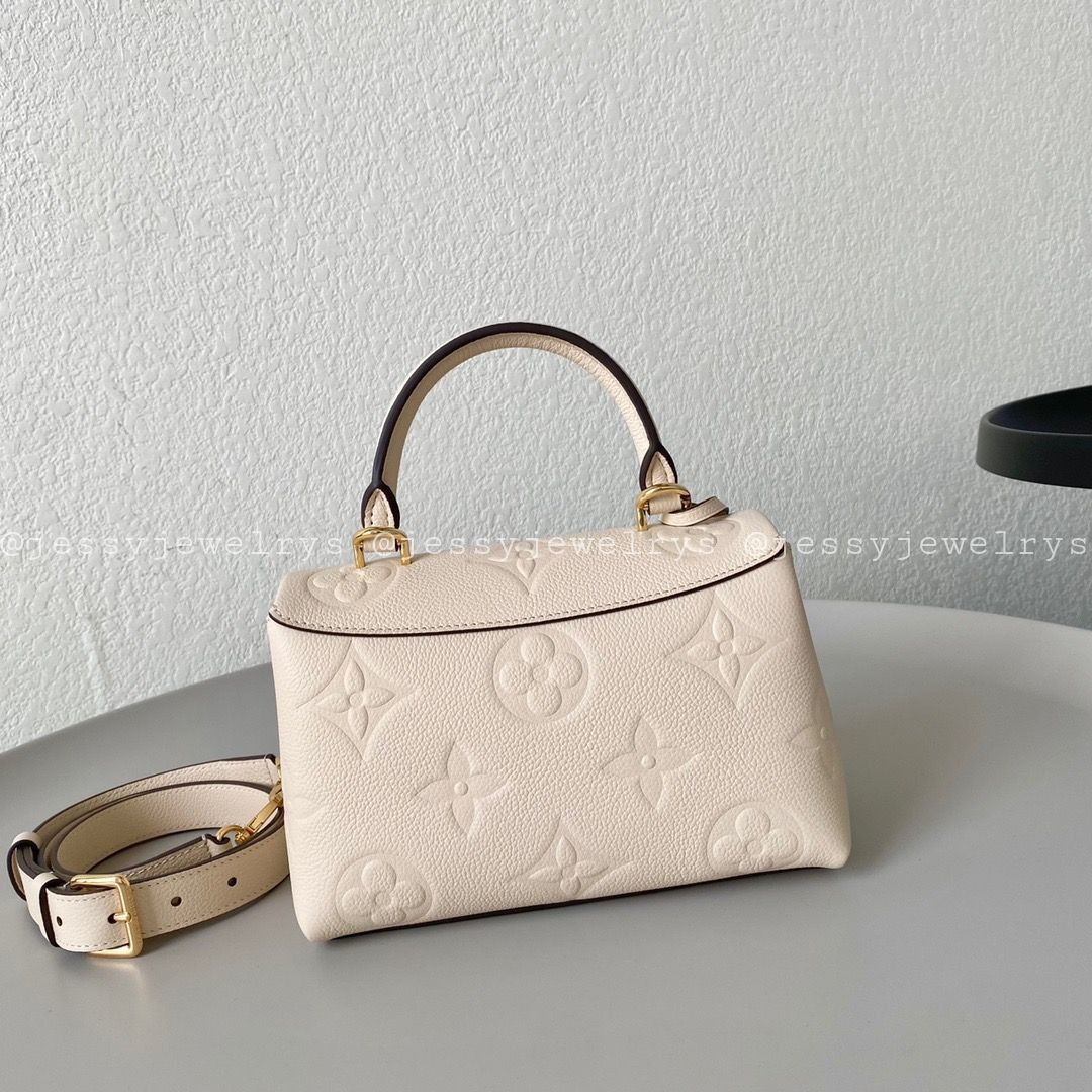 Madeleine Monogram Empreinte Leather in Beige, Women's Fashion, Bags ...