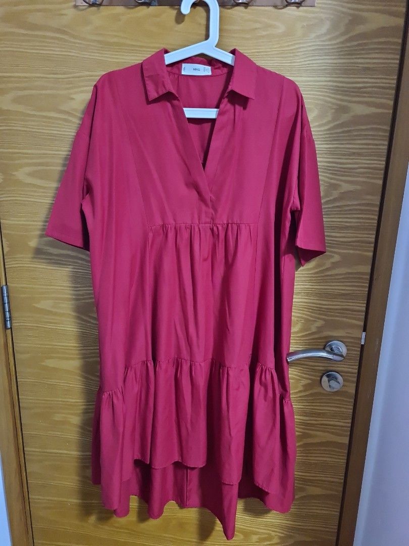 Mango red dress, Women's Fashion, Dresses & Sets, Dresses on Carousell