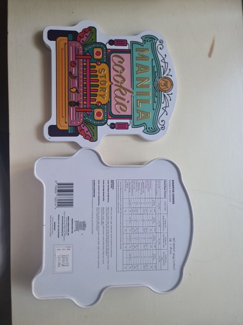 MANILA Cookie can on Carousell