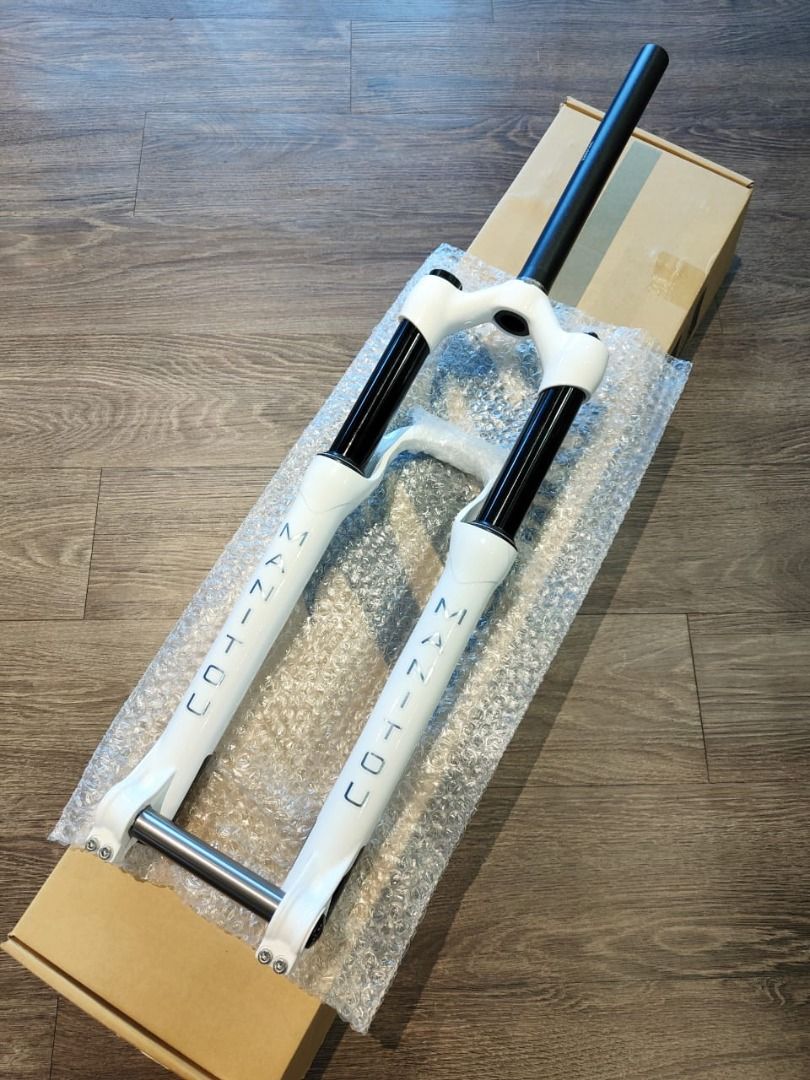 Manitou Circus Expert suspension fork 26' 20x110mm Thru Axle MTB Dirt Jump Street, Sports ...