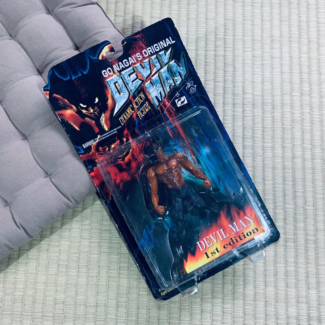 マーミット｜MARMIT デビルマン DEVIL MAN DYNAMIC ACTION FIGURE 永井豪 惡魔人 1期色 吊卡玩具, 書籍、休閒與玩具, 玩具、公仔、桌遊在旋轉拍賣