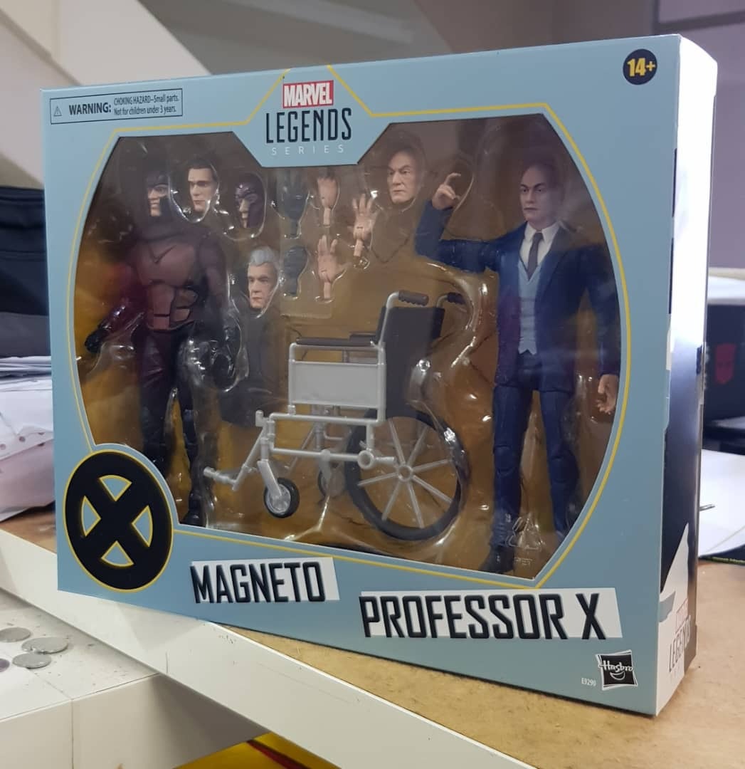 Marvel Legends x-men Magneto & Professor X Charles Xavier, Hobbies ...